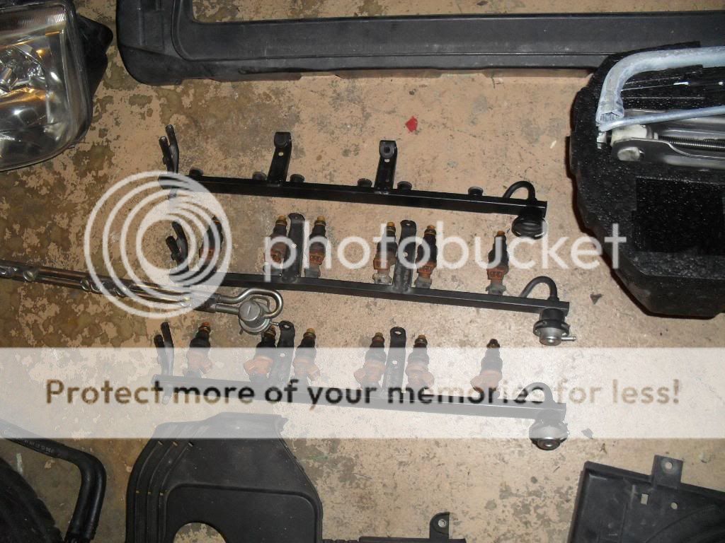 fs vr6 fuel rails red top injectors ans stock injectors | VW Vortex ...